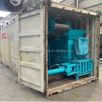 China Briquette Press Baler Block Making Machines For Coconut Coir Cocopeat Blocks Press for sale