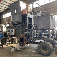 China Combined Silage Baler Wrapper Machine for Hydraulic Straw Alfalfa Cotton Seeds Packing Bagging for sale