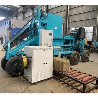 China Wood Sawdust Hay Baler Bagging Machine Equipment with 80-120 Bales Capacity and PLC for sale