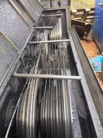 China 9.5mm Inlet Diameter Wire Drawing Machine with Low Carbon Material Energy-Saving for sale