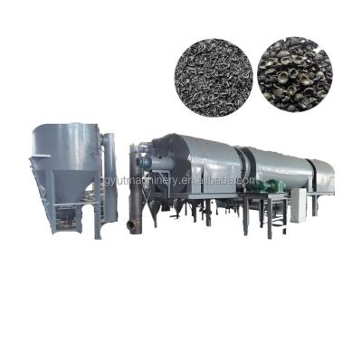 China Charcoal Making Equipment Carbonization Kiln with Electric Control Cabinet Control for sale