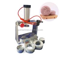 China Stainless Steel Bending Manual Pneumatic Mini Fizzy Bath Bomb Bubble Ball Press Machine for sale