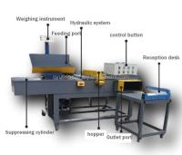 China Electric Driven 5kg 10kg 15kg Wiper Bale Rag and Duster Cloth Press Packing Machine for sale