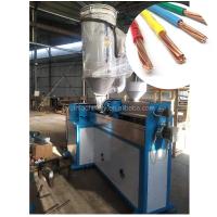 China Insulation Copper Wire Cable Making Machine with Double Color PVC and LSHF Material for sale