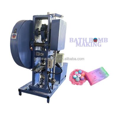 China Full Automatic Organic Fizzy Spa Bath Ball Bombs Custom Body Bath Bomb Presser for sale