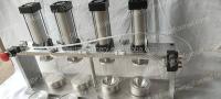China Bubble Bath Salt Ball Press Machine for Handmade Bath Bombs ISO Certified Arrive in Russia for sale