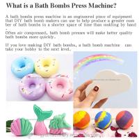 China Stainless Steel Bending Farms Mini Fizzy Bath Bomb Bubble Block Ball Press for Farms for sale