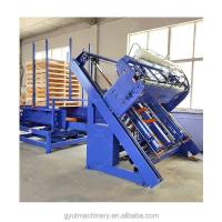 China Double Head Compressed Wood Pallet Nailing Machine for American and European Pallets for sale