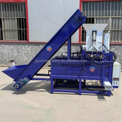 China Electric Wood Shavings and Sawdust Baler Compact Design for Animal Bedding for sale