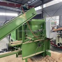 China Electric Wood Shavings and Sawdust Baler Compact Design for Animal Bedding for sale
