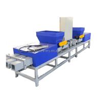 China Create Perfect Wood Pallet Blocks with Automatic 2 Head Machine and Sawdust Recycling for sale