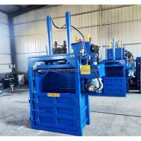China Packaging Waste Paper Hydraulic Carton Compress Baler Packing Machine for Commodity for sale