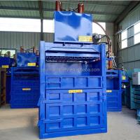 China Commodity Packaging Hydraulic Automatic Carton Compress Plastic Bottle Cardboard Baler for sale