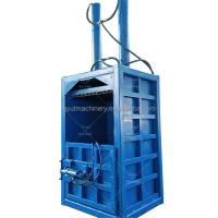 China Carton Compress Baler Machine for Recycling Waste Paper Old Clothes for sale