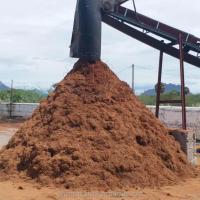 China COCONUT Shell Fiber Separating Machine Extracting Shredder Coir Machine 600 Kg/H Crusher for sale