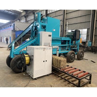 China 3400*2600*1600mm Silage Baler Wrapper Machine for Pressing Peanut Shells for sale