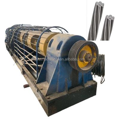 China Second Hand Wire Rope Tubular Stranding Machine Semi-Automatic Grade Copper Stranding for sale
