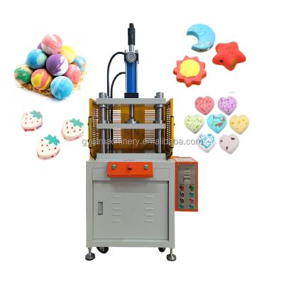 China Shampoo Operation Simple 12pcs Automatic Fizzer Bubble Balls Bath Bombs Press Machine for sale