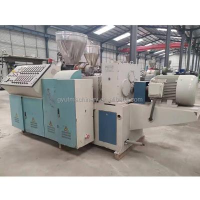 China 65/132mm Double-screw PVC Pipe Extrusion Machine for Water/PVC Tube Production Line for sale