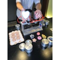 China Bath Bomb Ball Making Machine 65mm Metal Half Sphere with Rolled Edge Bubble Bath Mold for sale