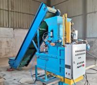 China 20HP Diesel Engine Hydraulic Press Baler Machine for Bagging Bale Hay Rice Wheat Straw for sale