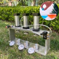 China 2024 Design Pneumatic Mini Cocktail Drink Bomb Making Press Forming Machine for sale
