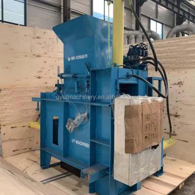 China Wood Shavings Baler with 2300*5700*2900mm Horizontal Hydraulic Press Packing Machine for sale