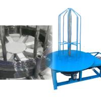China Advanced Coiling Winder for Elephant Nose Stainless Steel Wire Winding Take-up Winding for sale