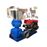 China Customizable Animal Feed Pellet Machine Line with 3mm 4mm 5mm 6mm Die Hole for sale