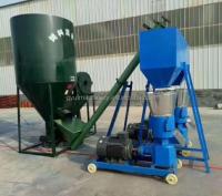 China Customizable Animal Feed Pellet Machine Line with 3mm 4mm 5mm 6mm Die Hole for sale