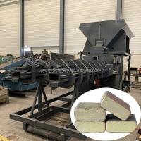 China Wood Sawdust Biomass Block Briquette Extrusion Machine and Moisture Content 8-12% for sale