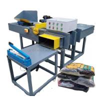 China 5-10KG BALE WEIGHT 7.5KW CLOTHES BALER MACHINE FOR PROFESSIONAL CLEANING RAGS BALING for sale