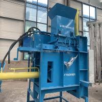 China Plastic Packaging Material Hydraulic Wood Shavings Sawdust Baling Machine for sale