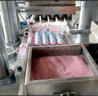China Full Automatic Multicolor Hole Hydraulic Bath Bomb Salt Ball Press Machine for sale