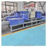 China Double-head Wood Pallet Block Machine with Automatic Cut-off Sawdust Block Making Feature for sale