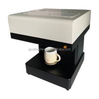 China 3D Food Cake Coffee Printer with Height Adjust HP 803 Print Head and Free Edible Ink Gift for sale