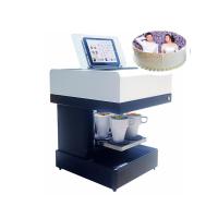 China 3D Food Cake Coffee Printer with Height Adjust HP 803 Print Head and Free Edible Ink Gift for sale