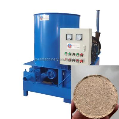 China 70mm 200kg/h Hydraulic Wood Biomass Cake Piston Press Machine for Manufacturing Plant for sale