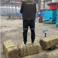 China 30HP Diesel Engine Baling Press Machine for Compressing Silage and Wood Shavings for sale
