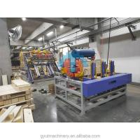 China Full Automatic Pallet Nailing Machine for Euro Wood Pallets 2-2.5m3/24H Capacity for sale