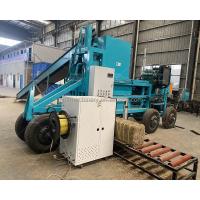China 80-120 Bales High Capacity Alfalfa Hay Press Block Machine Leaves Straw Compress Baler for sale