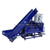 China Wood Shavings Press Baler Full Automatic Hydraulic Sawdust Wood Chips Bagging Machine for sale