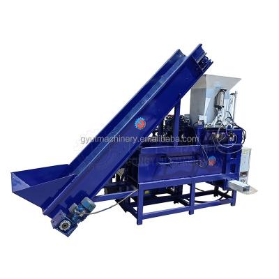 China Wood Shavings Press Baler Full Automatic Hydraulic Sawdust Wood Chips Bagging Machine for sale