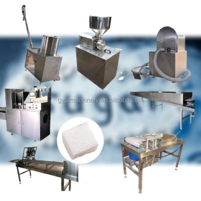 China Sugar Cube Making Processing Line for Stainless Steel Full Automatic Coffee Sugar Maker for sale