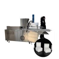 China Making Sugar Block Large Scale Jaggery Cube Sugar Press Wrapping Product Line Machine for sale