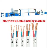 China 180kg per hour Capacity PVC Insulation Machines for Electrical Wire Cable Production for sale
