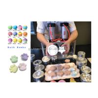 China Technology Pneumatic Press Bath Salt Bomb Ball Making Machine for Desk Top Sale in Korea for sale