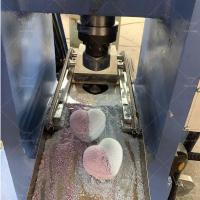 China Fully Automatic Hydraulic Bath Salt Ball Making Machine with Stainless Steel Material for sale