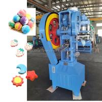 China Fully Automatic Hydraulic Bath Salt Ball Making Machine with Stainless Steel Material for sale
