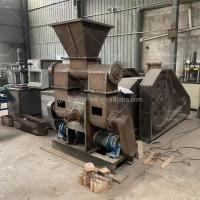 China Piston Press Biomass Wood Waste Briquette Machine for Making Solid Briquettes in USA for sale
